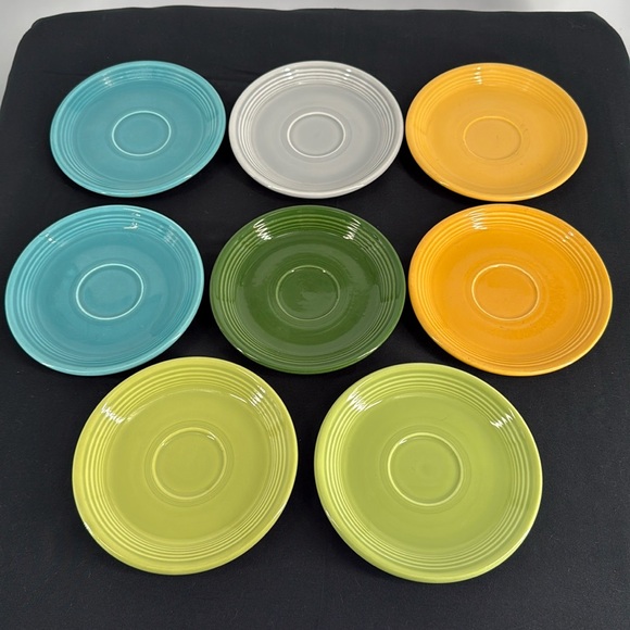 Fiestaware | Dining | Vintage Fiestaware Saucers 8 | Poshmark